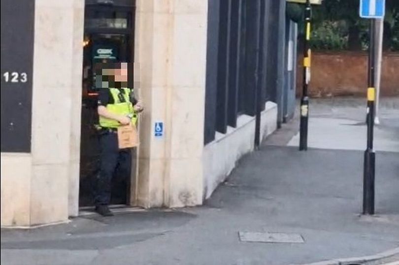 Anger as police officer in Sutton Coldfield parks on double yellows to ...