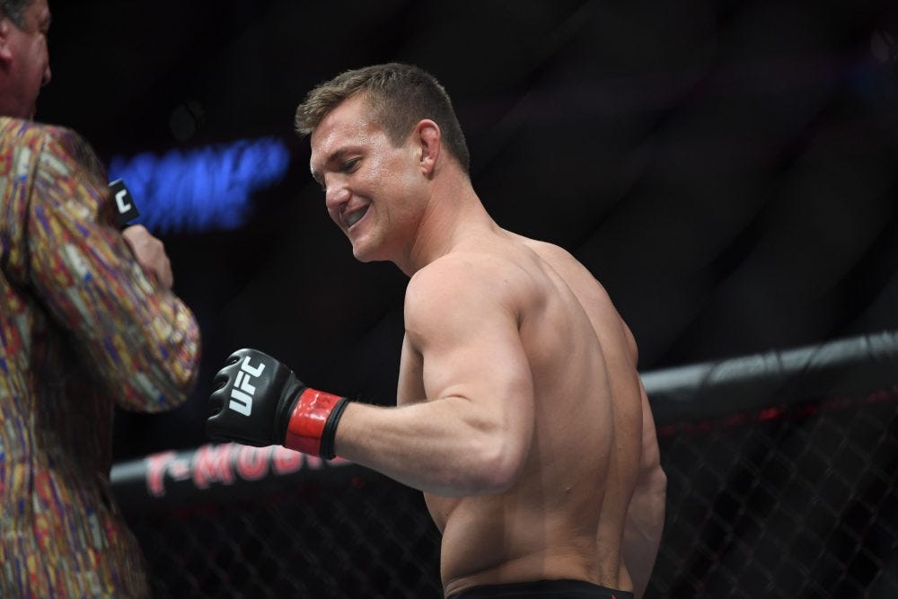 'Balance is everything': UFC alum Ian Heinisch finds traction with Ice ...