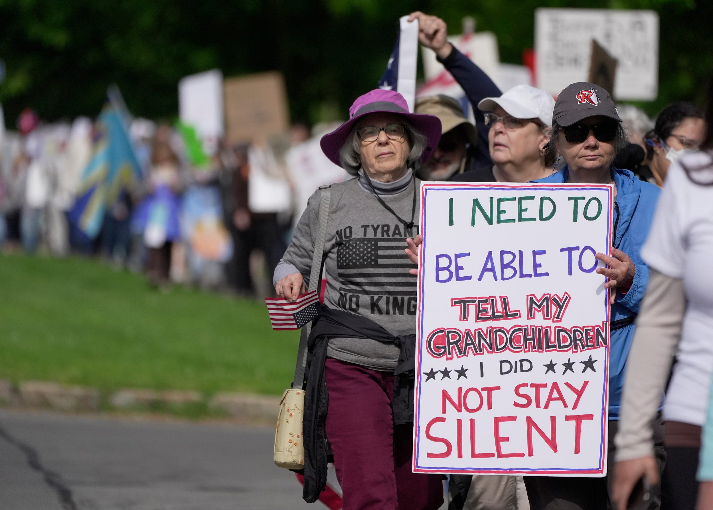 'No Kings' protests: Watch live video from across the United States