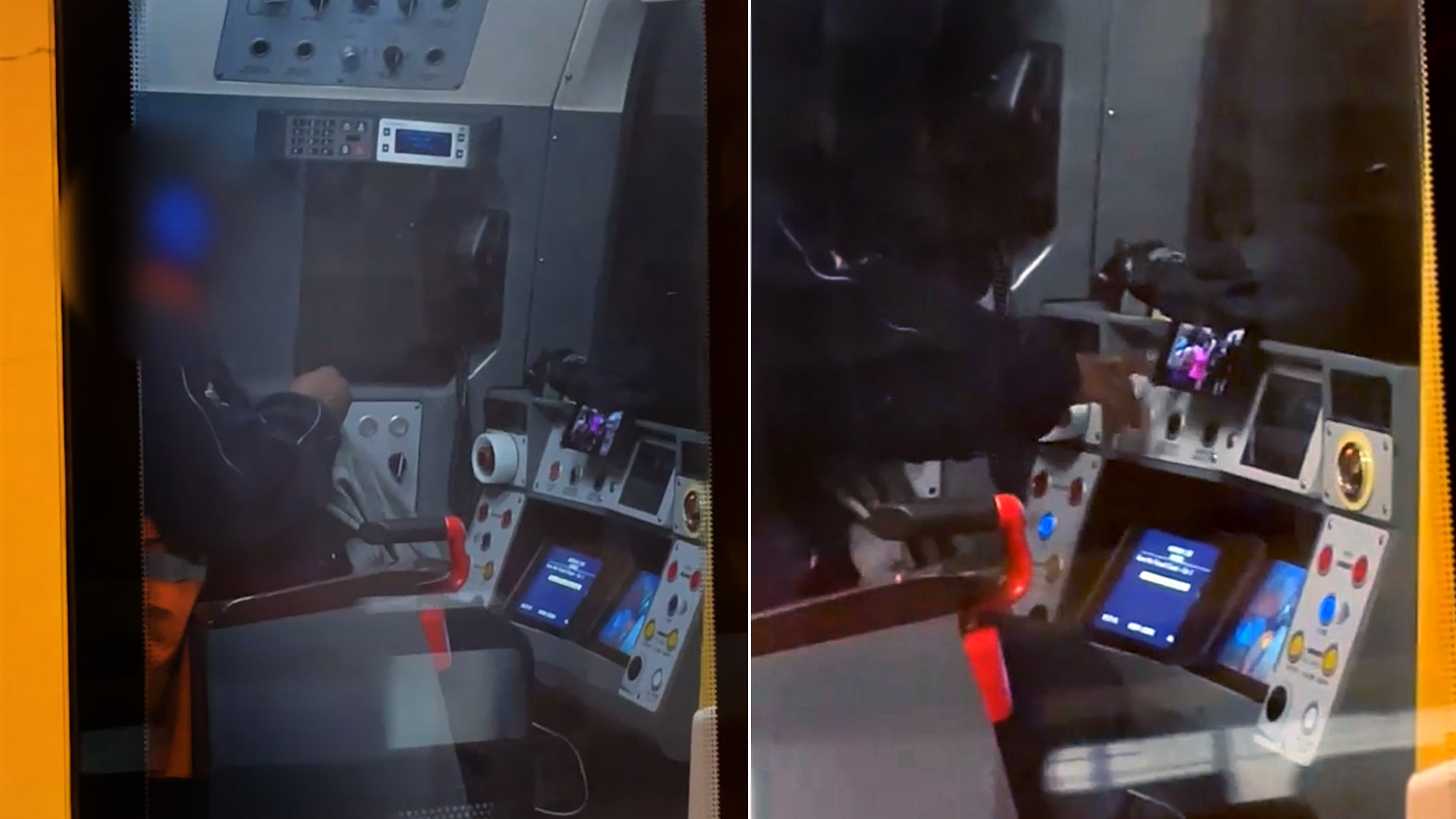 London Underground driver sacked after knitting and wa