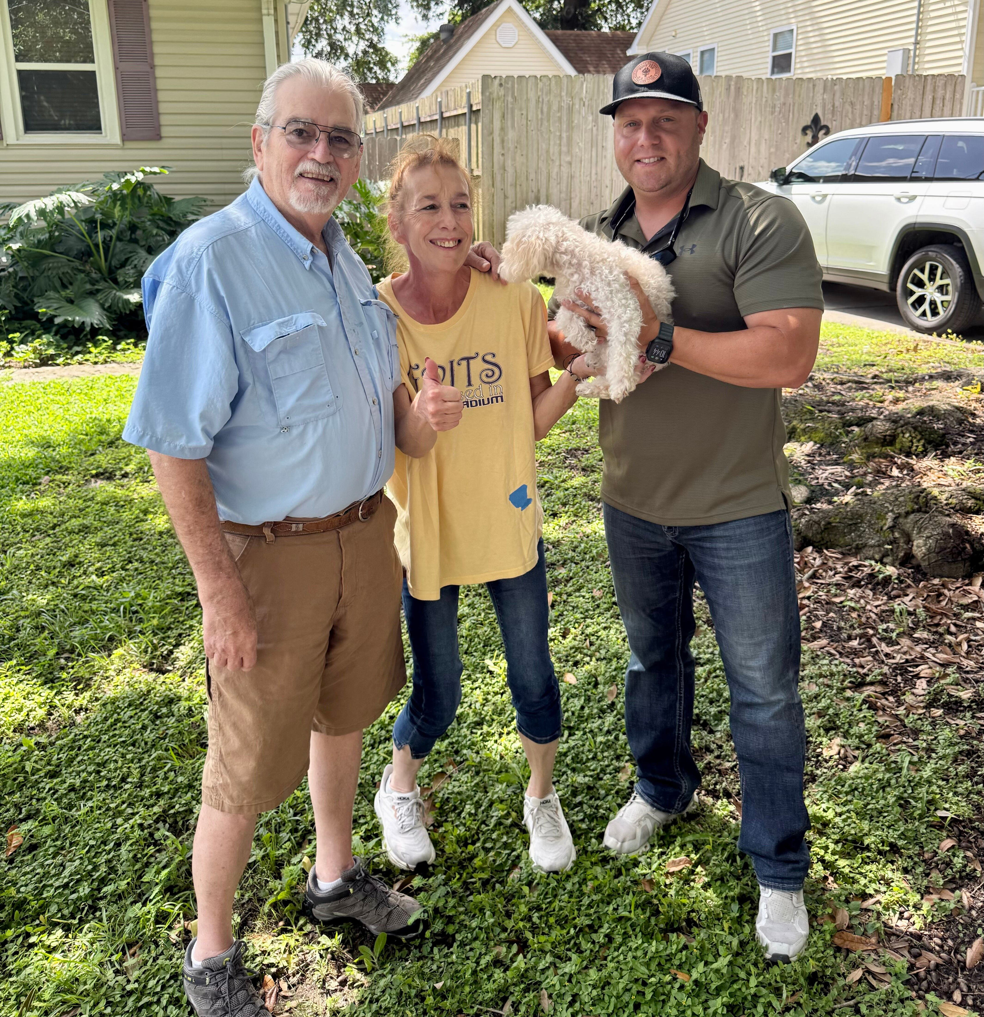 Missing toy poodle, Fannie Mae, found safe after five days