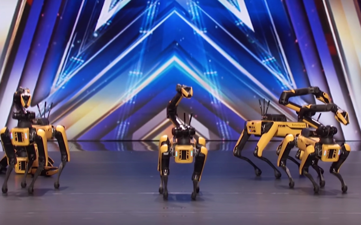 Boston Dynamics laat zijn robots meedoen aan America’s Got Talent