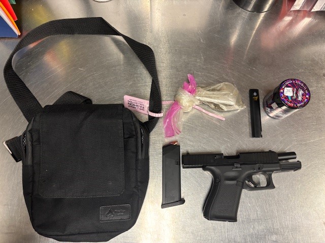 Firearm found in satchel during Santa Rosa traffic stop