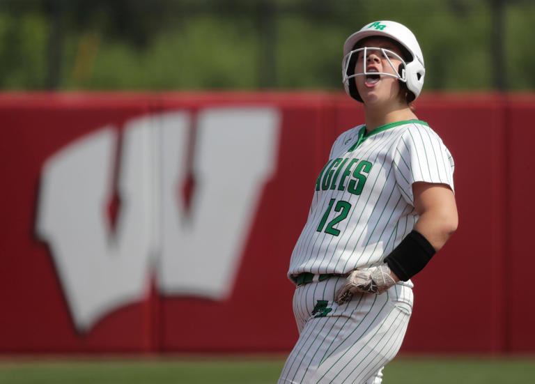 Almond-Bancroft's shot at first state softball title ends in Division 5 ...