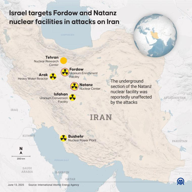 UK sends fighter jets to Middle East as Israel-Iran conflict escalates