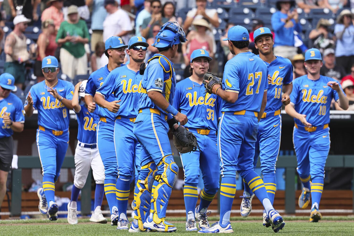 AJ Salgado helps lift UCLA over Murray State in College World Series opener