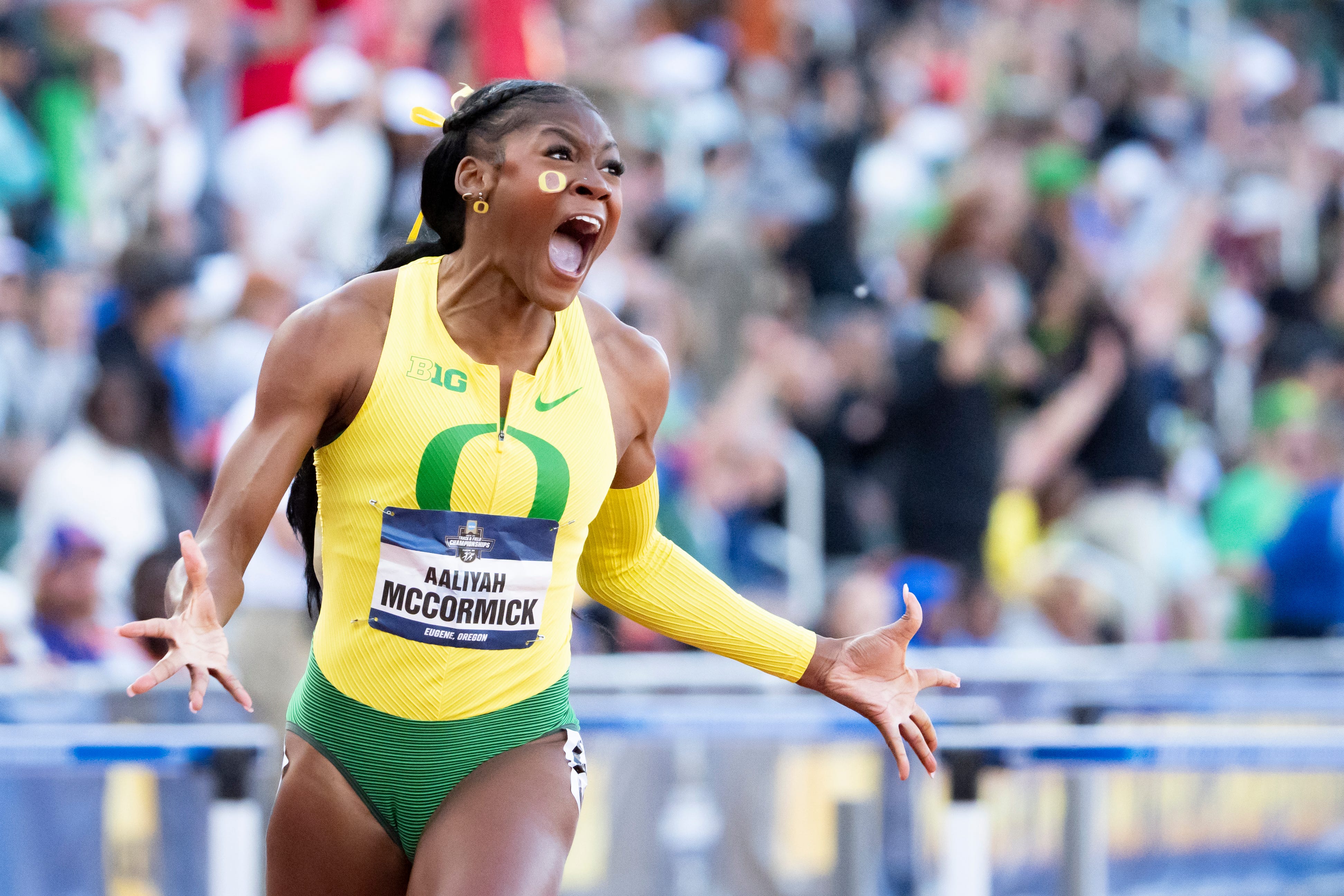 Oregon NCAA champion Aaliyah McCormick driven by success