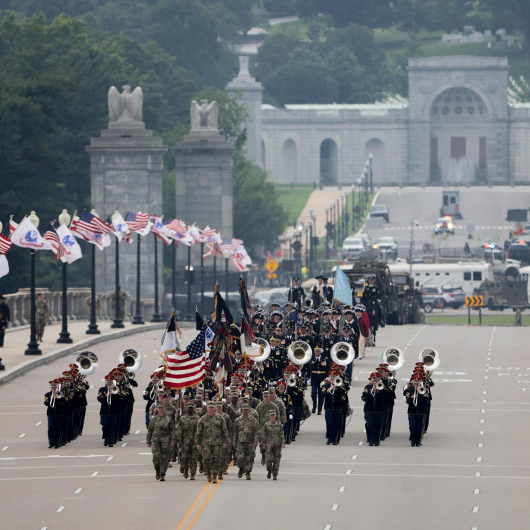 Trump military parade marks Army's 250th birthday in Washington, D.C.