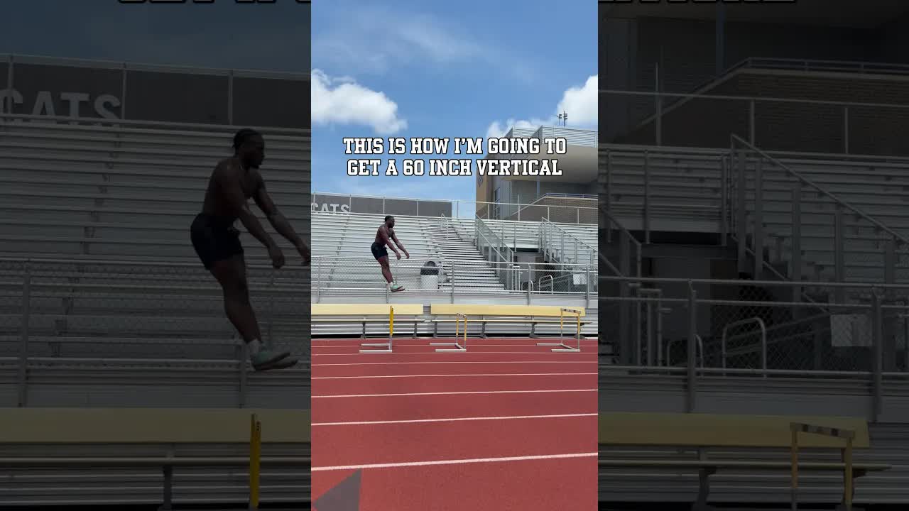 How I’m going to get a 60 inch vertical jump #jumphigher #sports # ...