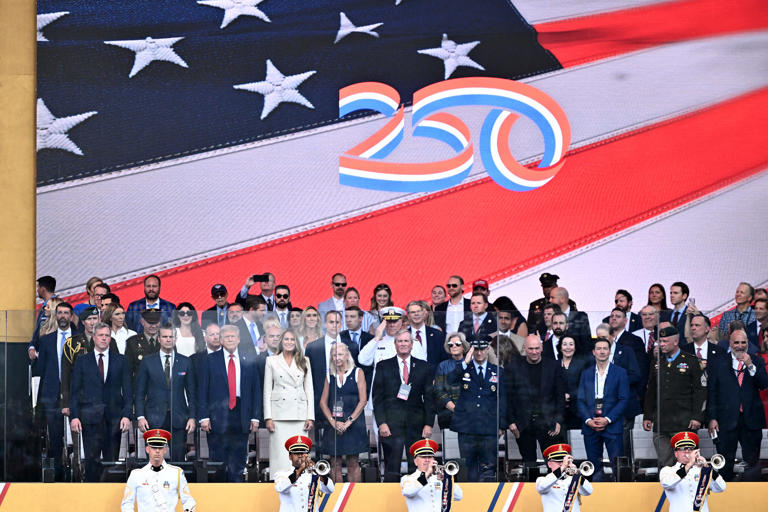 Army birthday parade: New mom Tiffany Trump makes first appearance ...