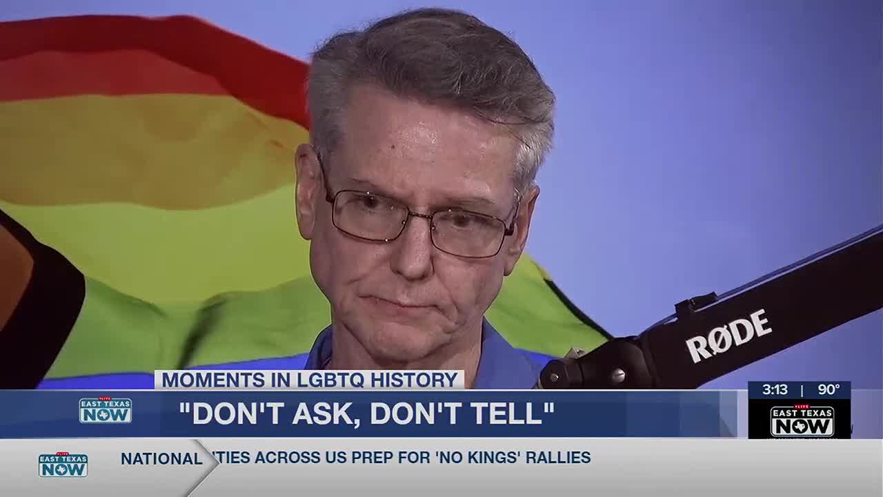 Tyler Area Gays activist shares story of being court-martialed under ...