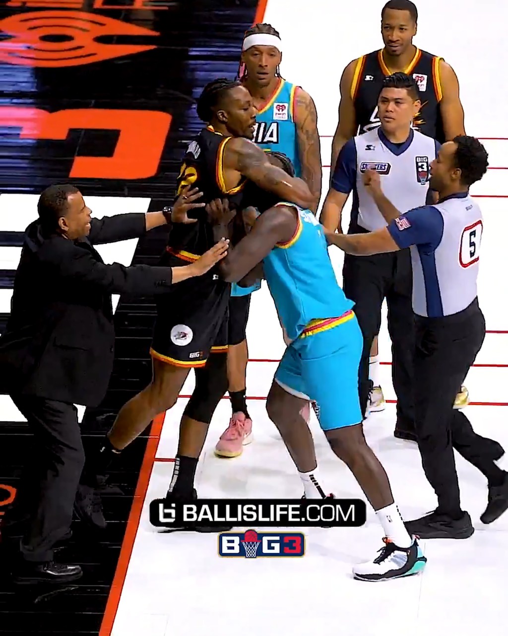 Dwight Howard, Lance Stephenson get ejected after nasty brawl in BIG3 ...