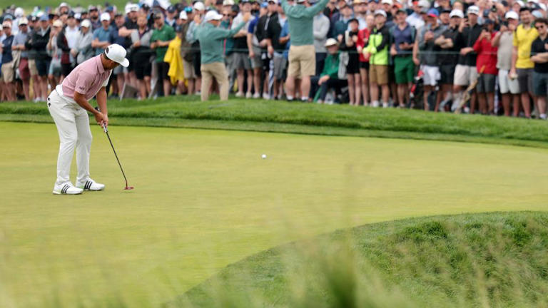 The stage is set for Sunday drama at the US Open as Sam Burns leads ...