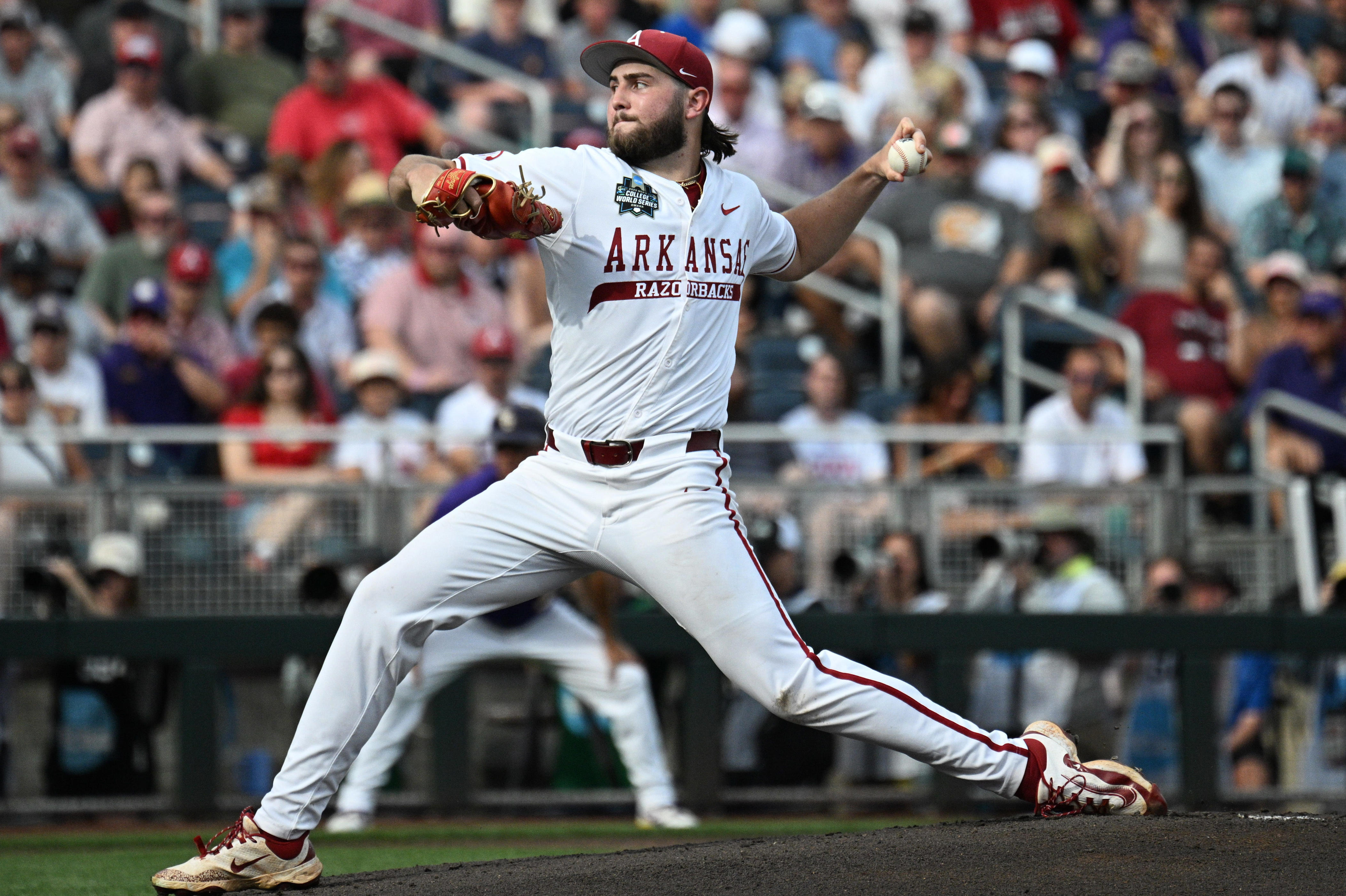 Arkansas baseball vs. LSU live updates: College World Series score ...