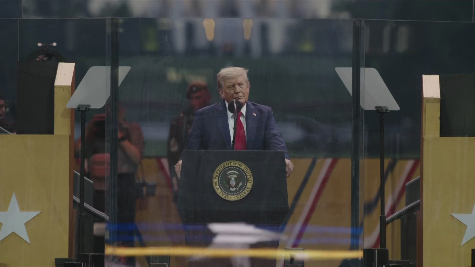 President Trump gives thanks to 'greatest, fiercest, bravest fighting ...