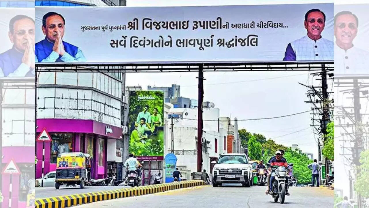 Vijay Rupani's hometown Rajkot prepares to bid its beloved neta a final ...
