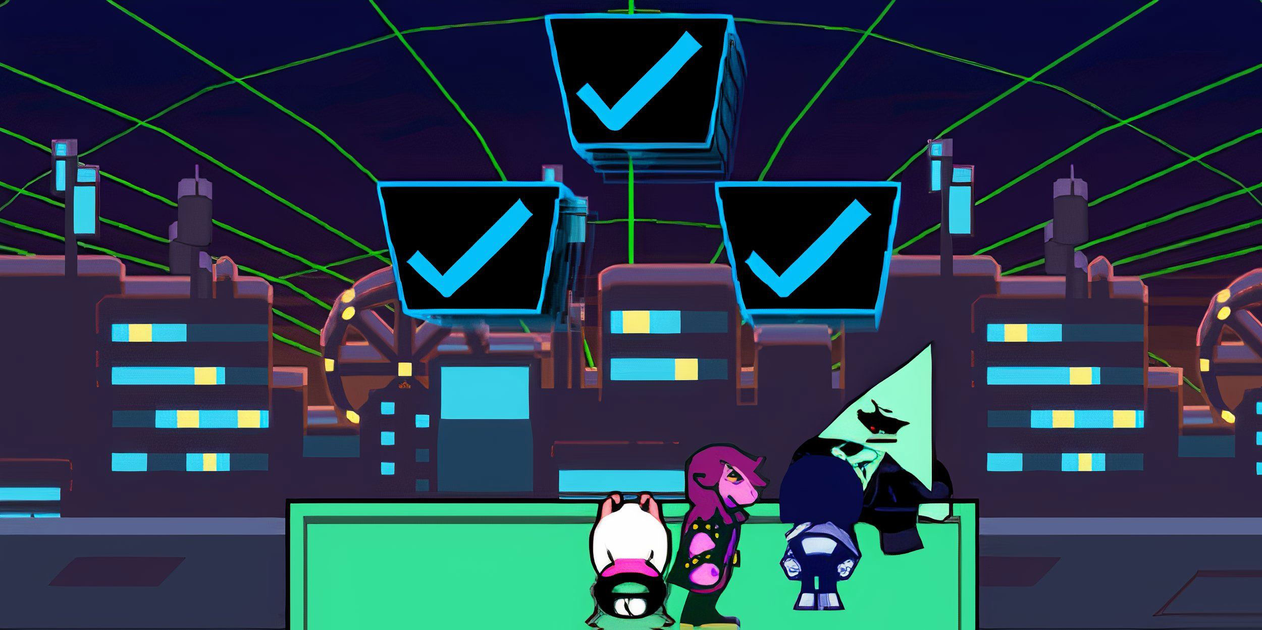 Deltarune: All Blue Checkmark Locations Deltarune: All Blue Checkmark Locations
