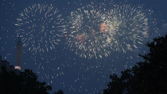 Watch fireworks show conclude Army's birthday festivities