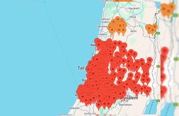 Panic in Israel as 157 regions sound red sirens with massive Iran ...