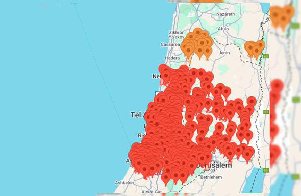 Panic in Israel as 157 regions sound red sirens with massive Iran attack imminent