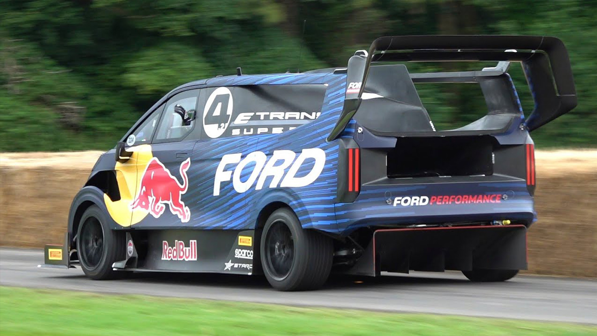 Ford SuperVan 4.2 EV com 2000CV – Aceleração Brutal, Burnouts e ...