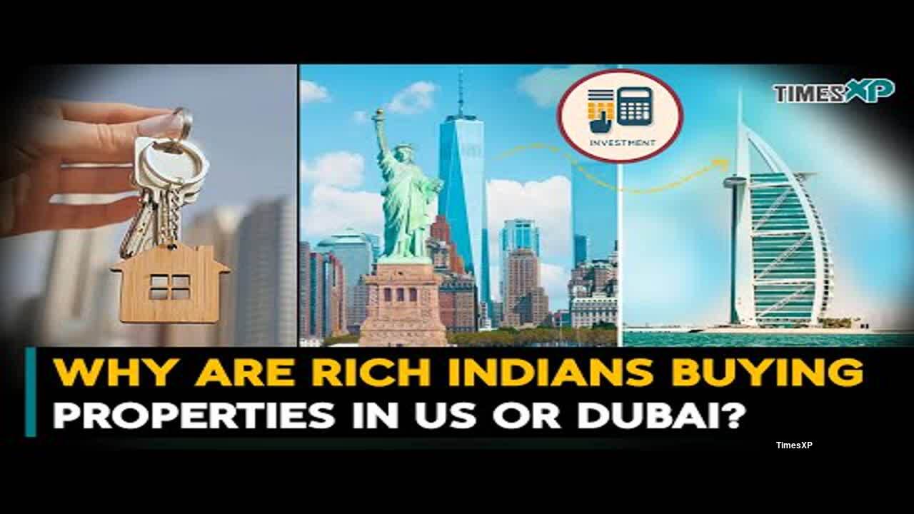 Why are rich Indians buying properties in US or Dubai?