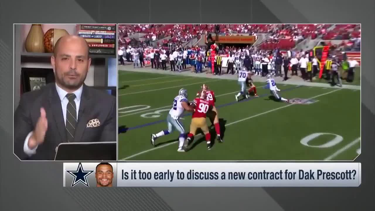 law nation sports: dak prescott's potential new cowboys contract timeline