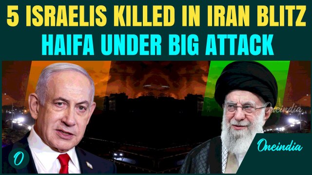 Video: Moment FATTAH-1 HYPERSONIC Strikes Haifa Killing Several ...