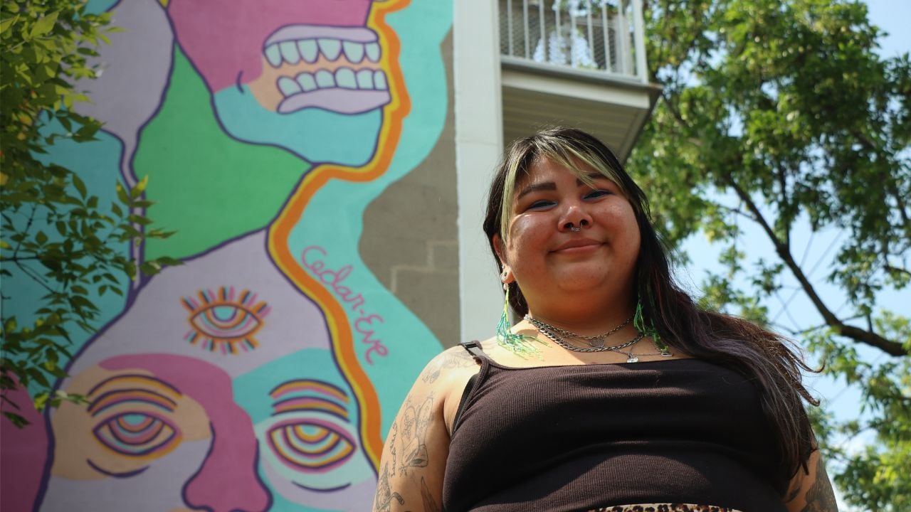 This Montreal mural celebrates two-spirit people