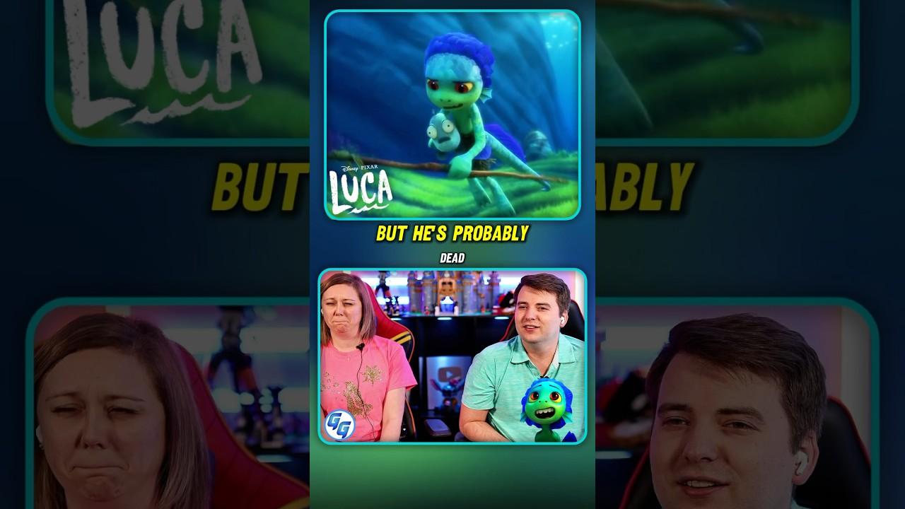 He’s Probably Dead! 👀 Pixar’s Luca Reaction!