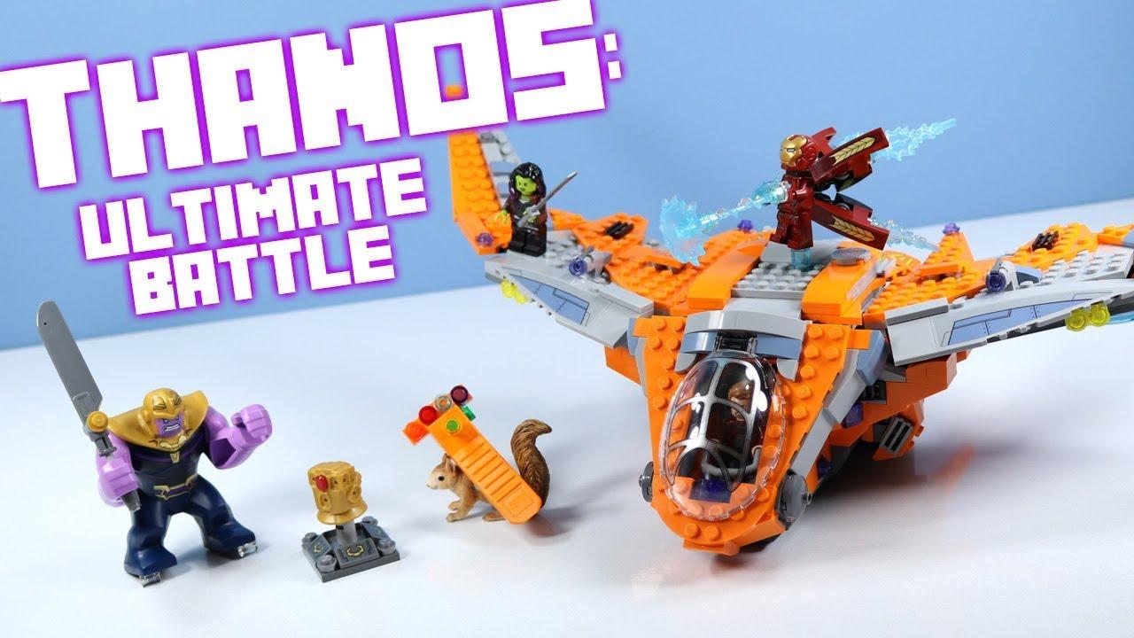 Lego Avengers Infinity War Thanos: Ultimate Battle With Minifigure Gauntlet
