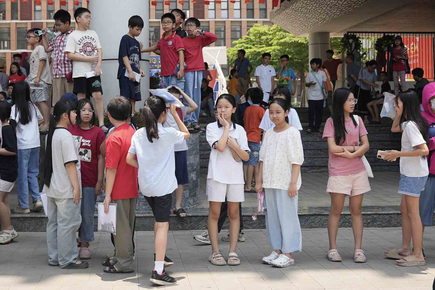 Gần 3.300 thí sinh thi lớp 6 trường Cầu Giấy, tỷ lệ chọi cao hơn năm ngoái