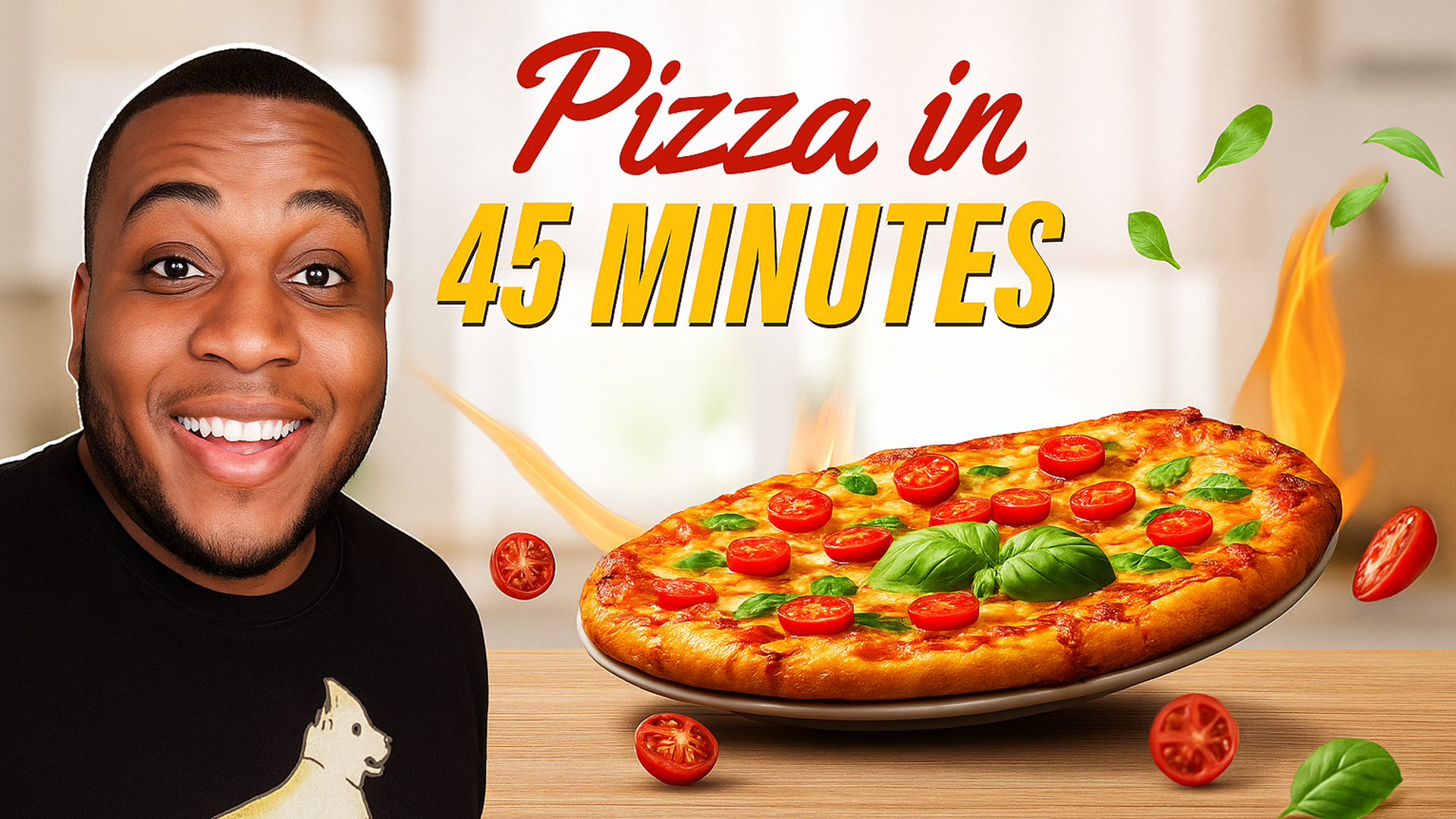 How To Make Pizza Dough in 45 Minutes | Fast, Fluffy & Perfect for ...