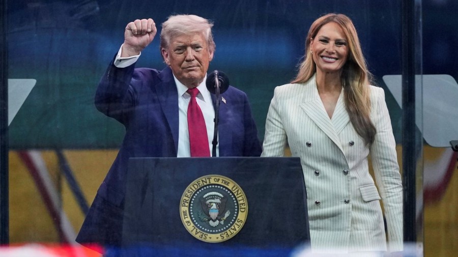 Live updates: Firework display closes out Trump’s military parade