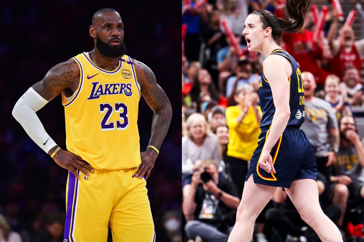 LeBron James Comments Two Words on Caitlin Clark's Post