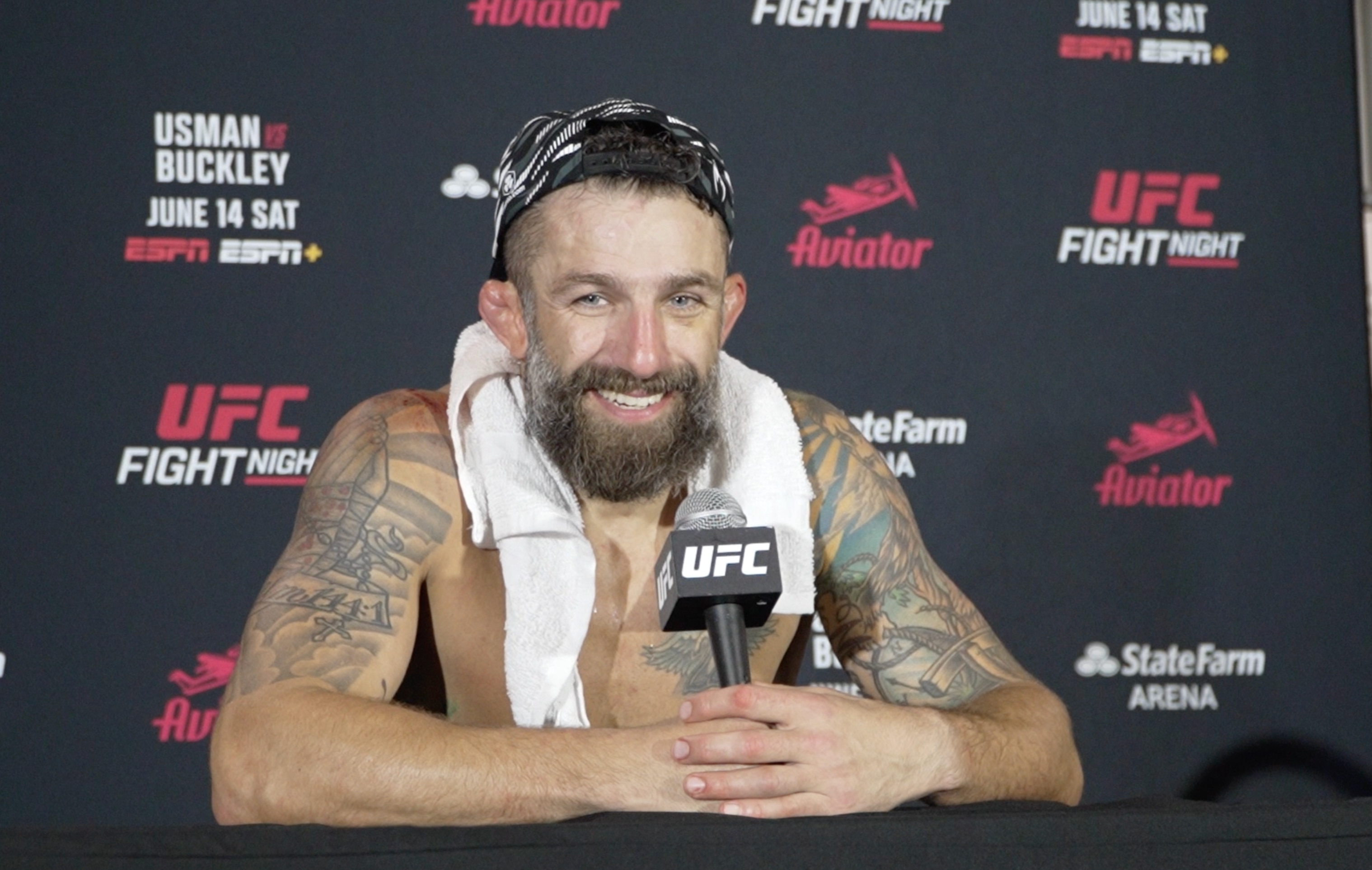 Video: UFC on ESPN 69 backstage post-fight interviews with winners
