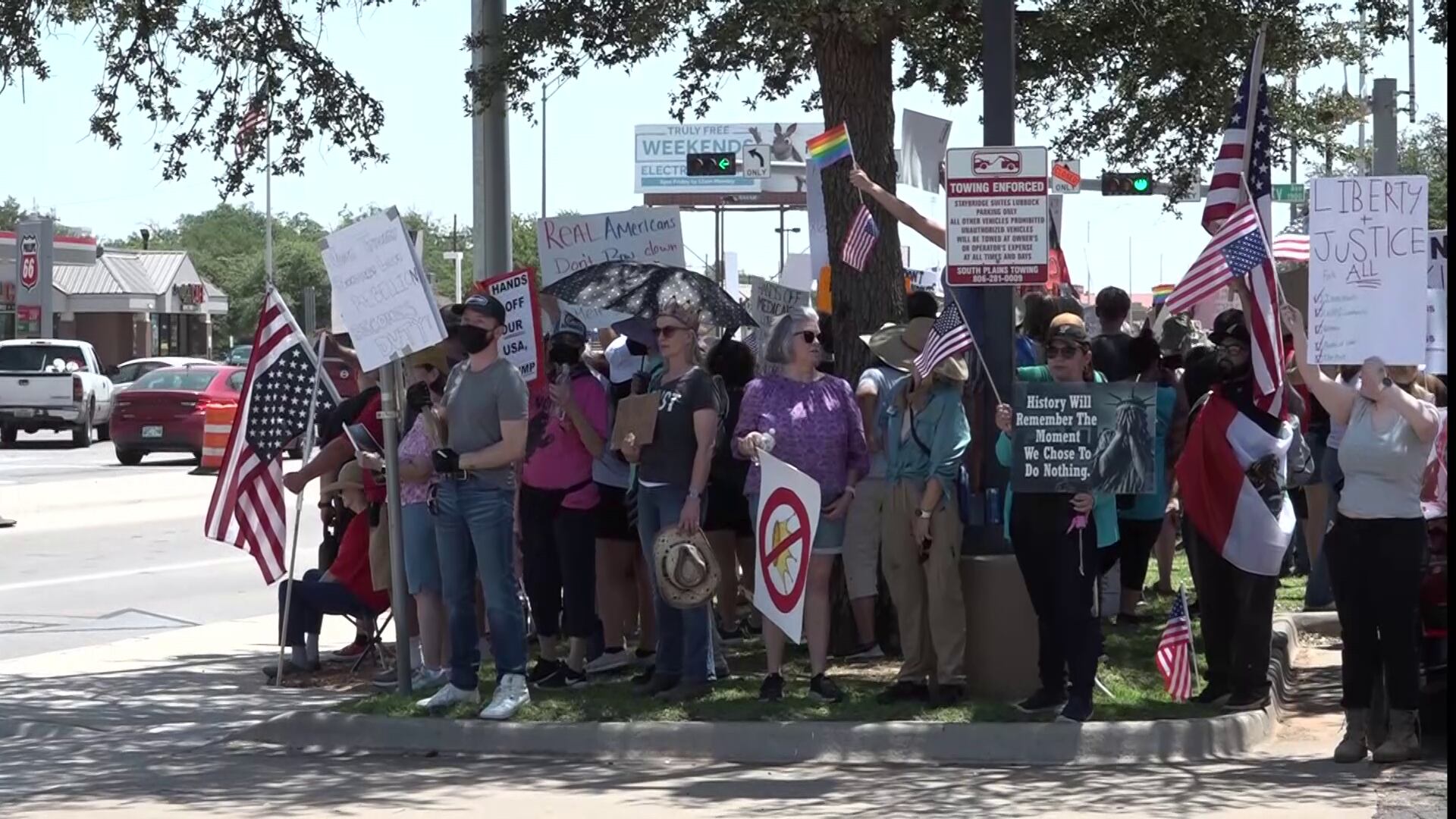 ‘No Kings’ protest held in Lubbock, one of 2,000 nationwide
