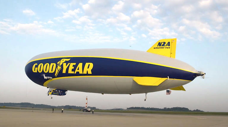 What Does The Inside Of The Goodyear Blimp Look Like?