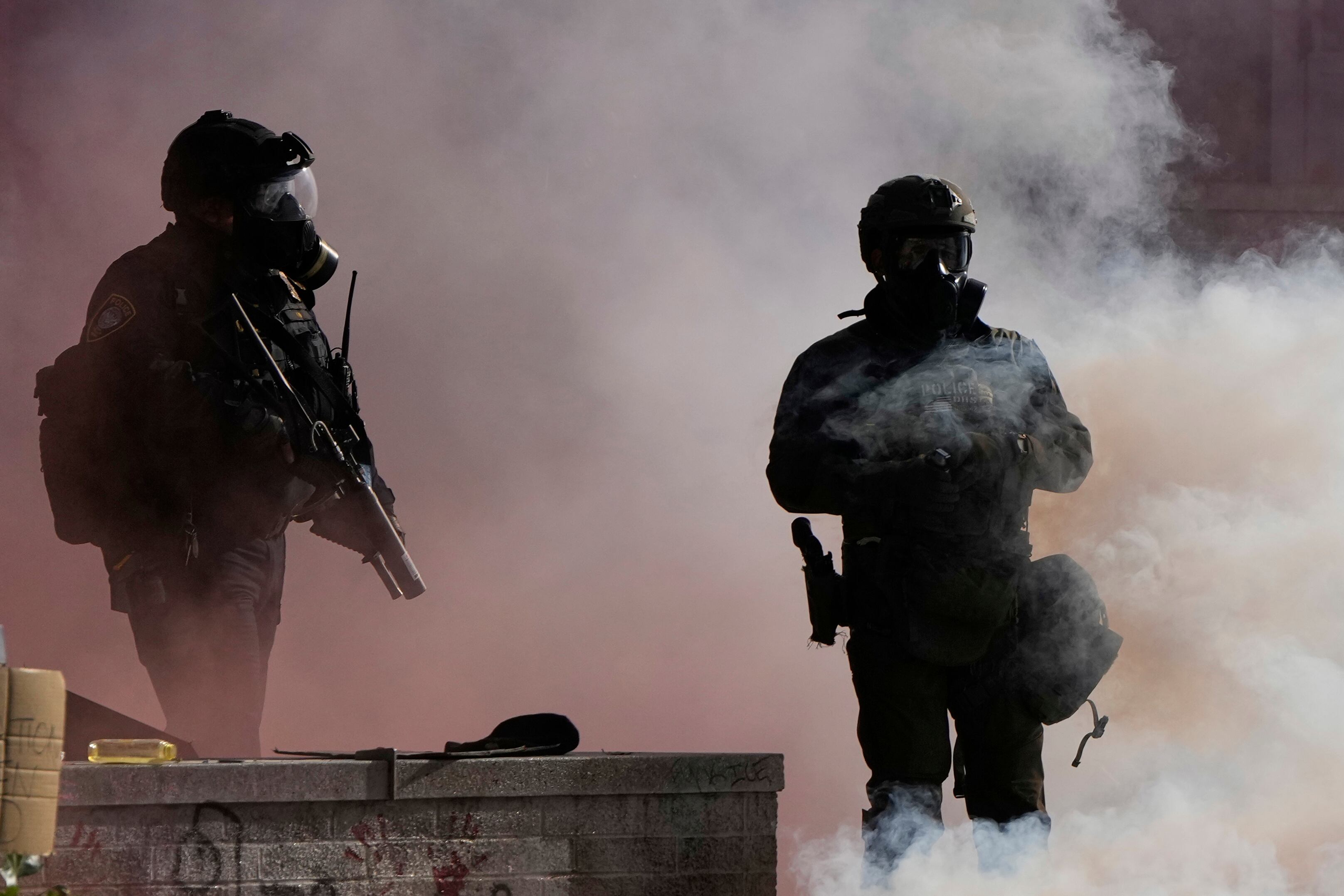 3 arrested after PPB declares riot near Portland ICE building