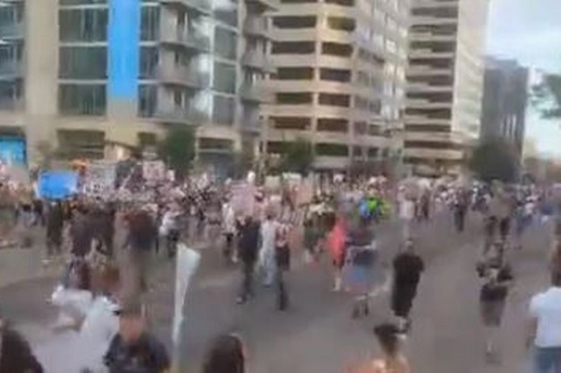 Gunfire erupts near Salt Lake City protest as at least one person is shot