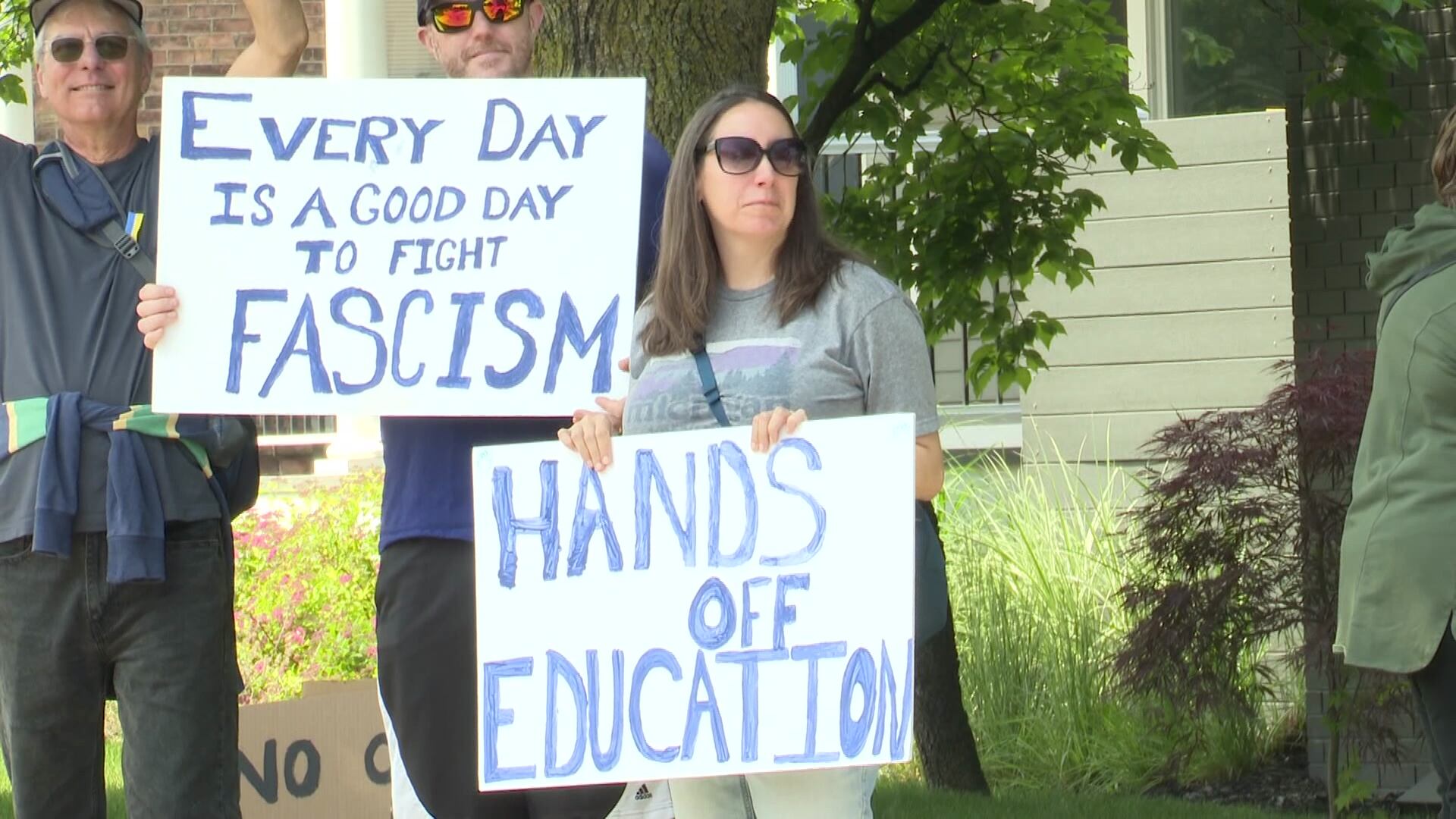 Protestors rally against Trump administration at ‘No Kings’ protests ...