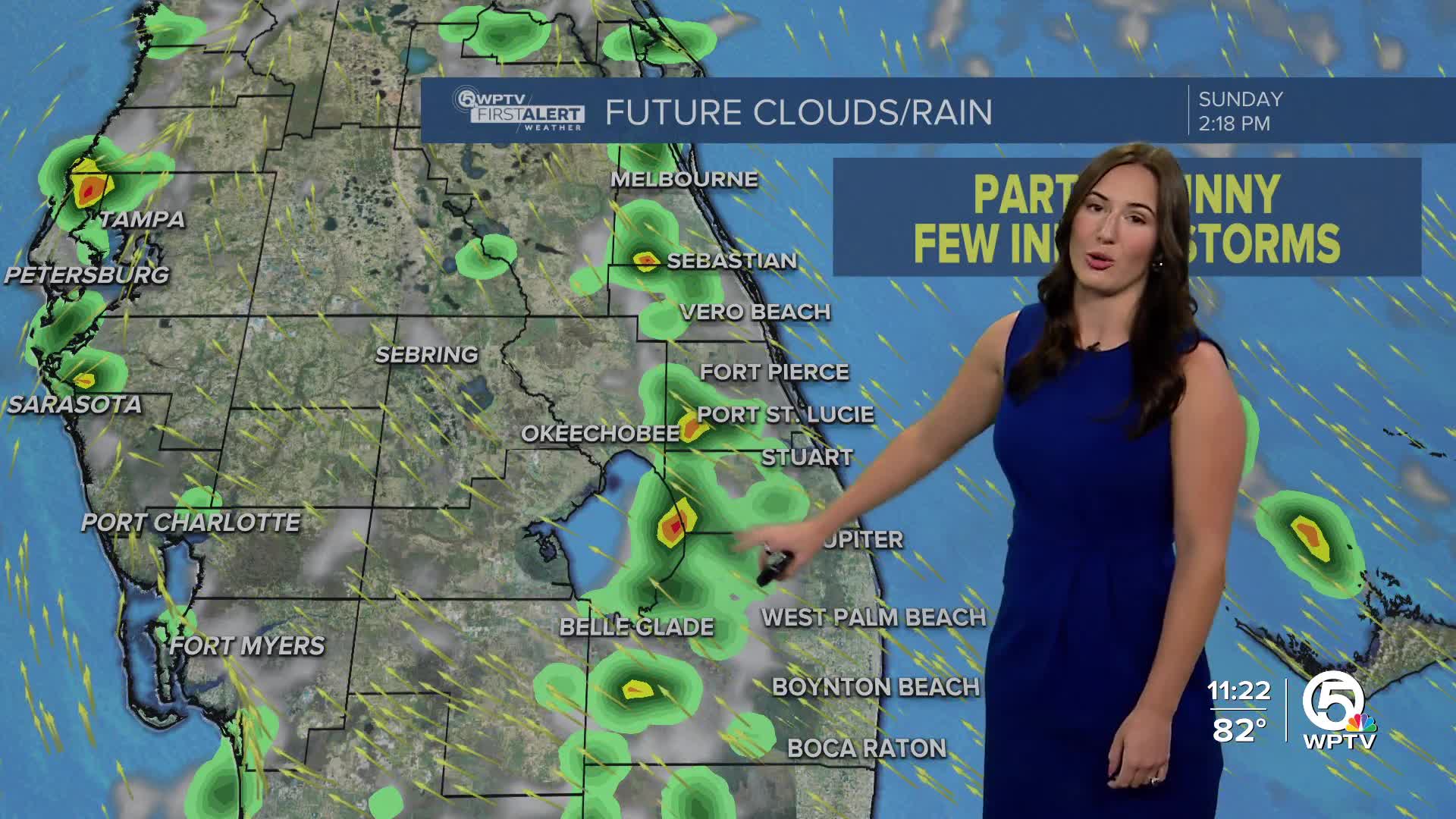 WPTV First Alert Weather Forecast for Night of Saturday, June 14, 2025