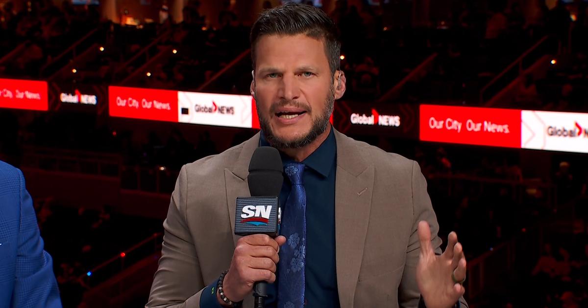 Kevin Bieksa calls out Oilers in Game 5 of the Stanley Cup Final.