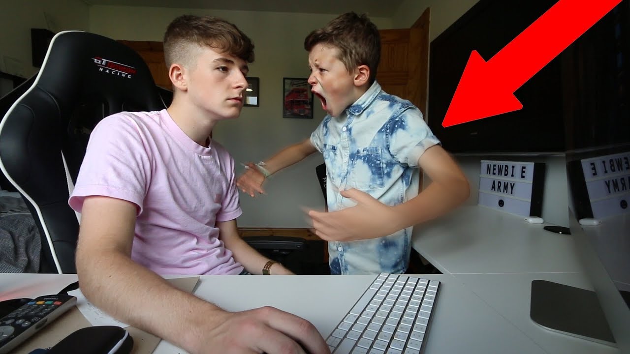 I decided to ignore my little brother for 24 hours