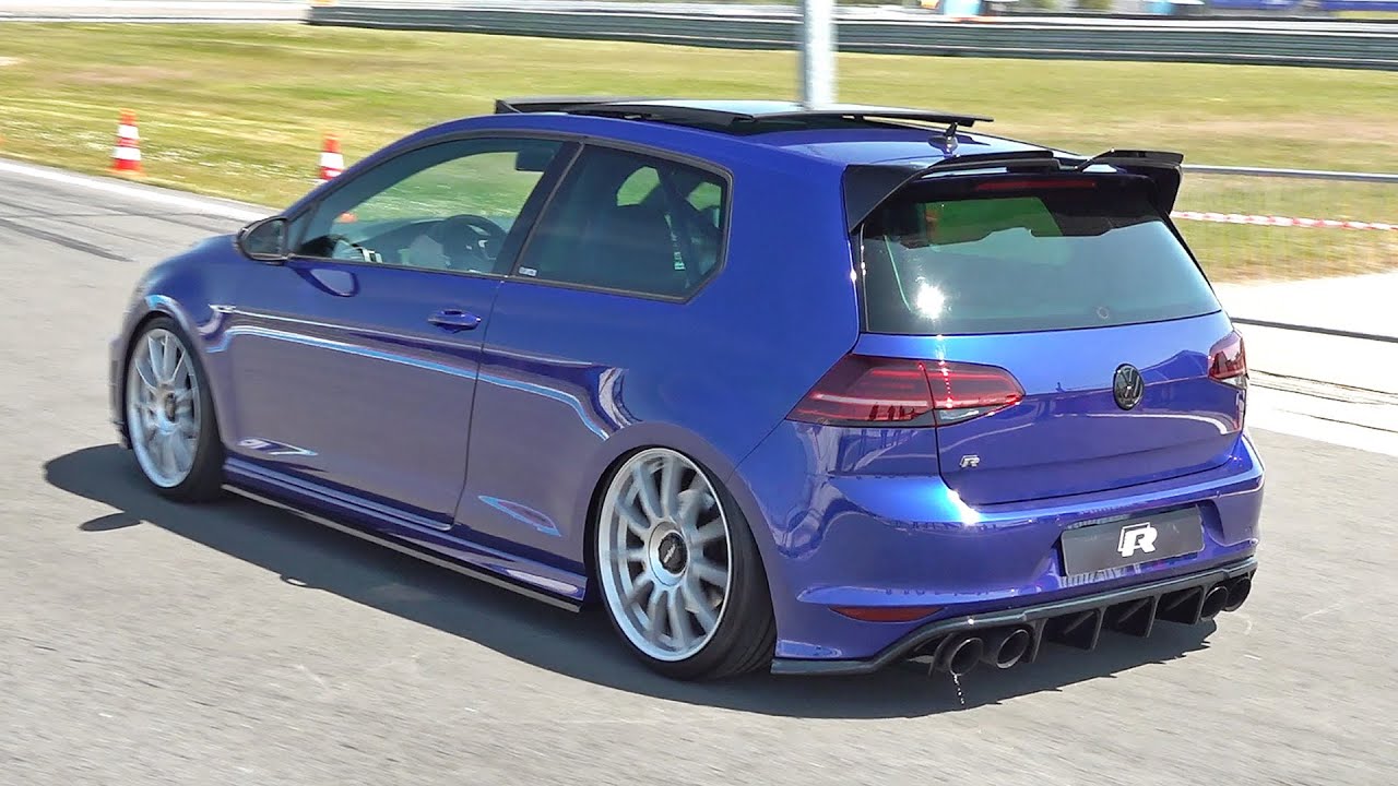 Sportcars Revving Loud! Golf 8R Akrapovic, R8 V10, RS3, C63S, E46 Turbo