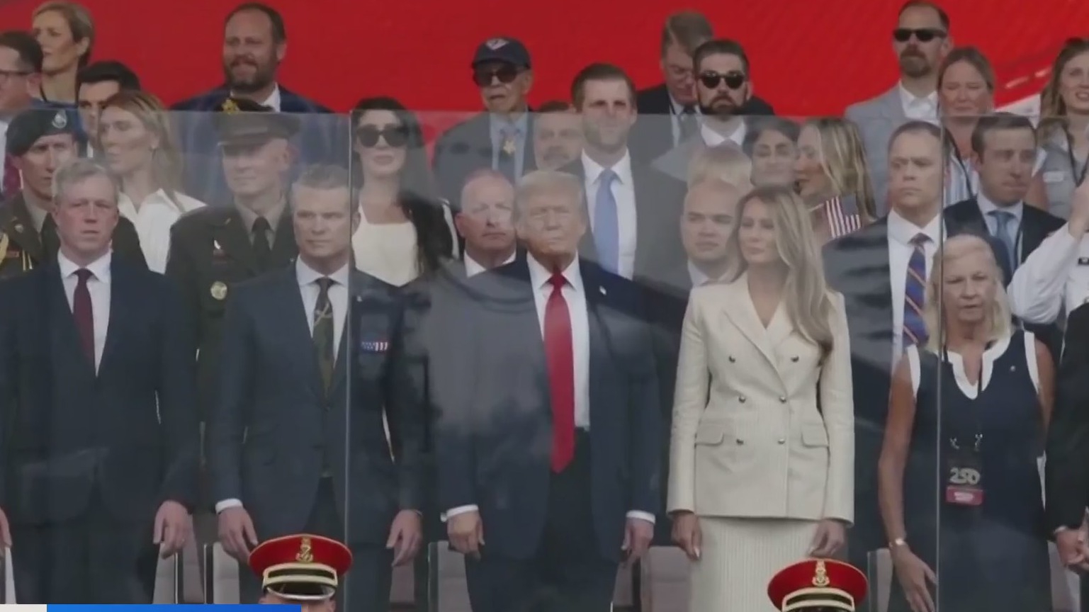 Parade honors U.S. Army’s 250th anniversary and Trump’s 79th birthday