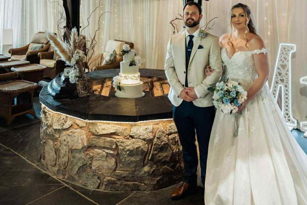 Couple tie the knot with 'perfect' ceremony after shock venue closure