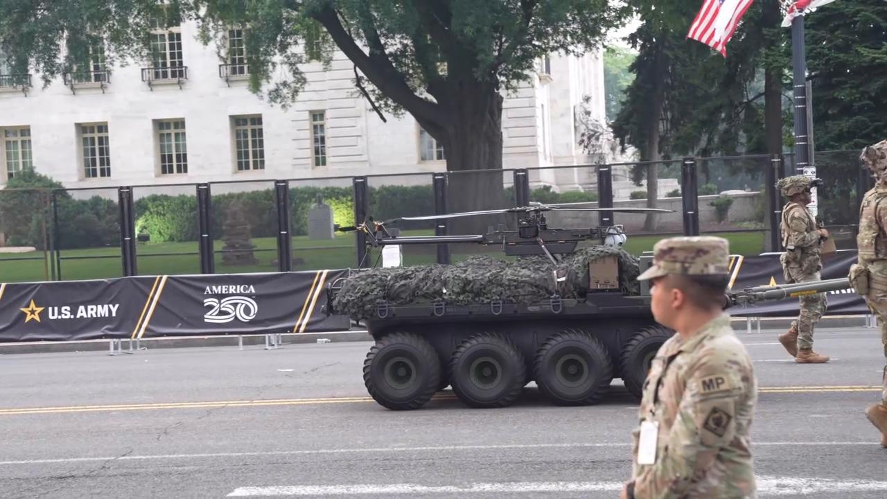 Military parade to celebrate 250th anniversary of US Army - 62184953