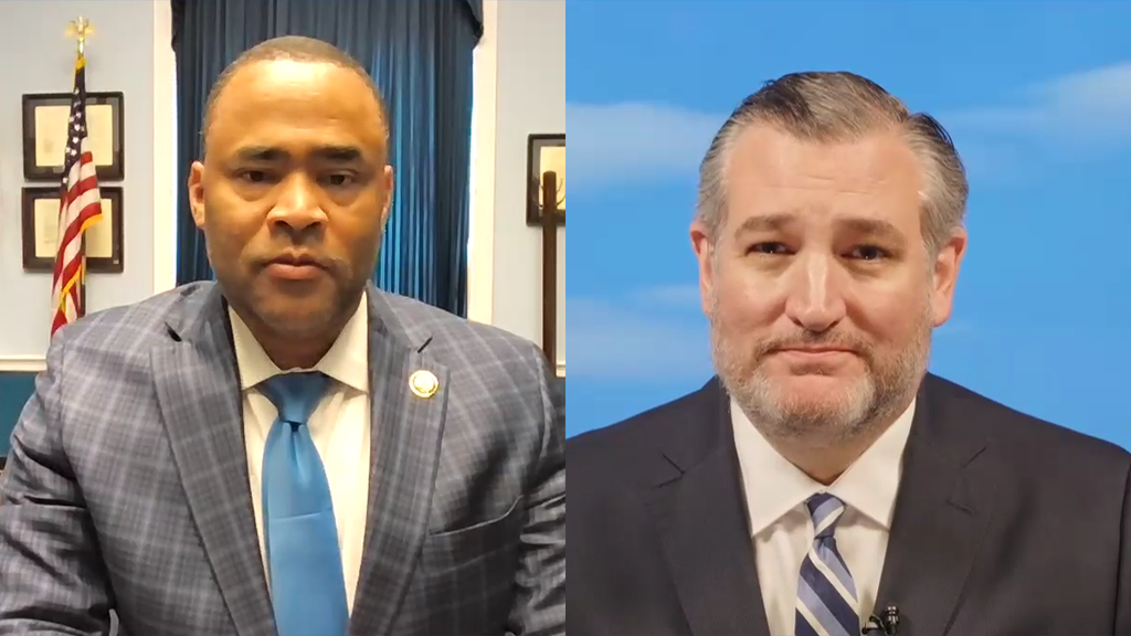 Texas Sen. Ted Cruz and U.S. Rep. Marc Veasey discuss President Trump's ...