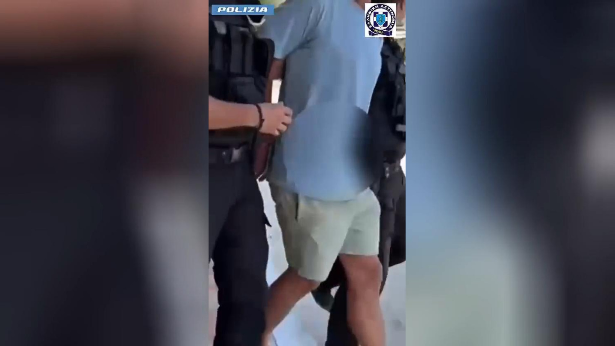 Il video dell'arresto in Grecia di Rexal Ford, il presunto killer di ...